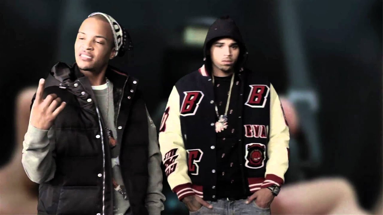 T I Get Back Up Ft Chris Brown Official Music Video Youtube