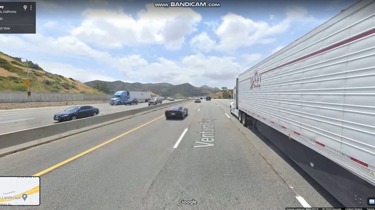 Ventura Freeway (US 101 Exits 30 to 40) northbound - YouTube