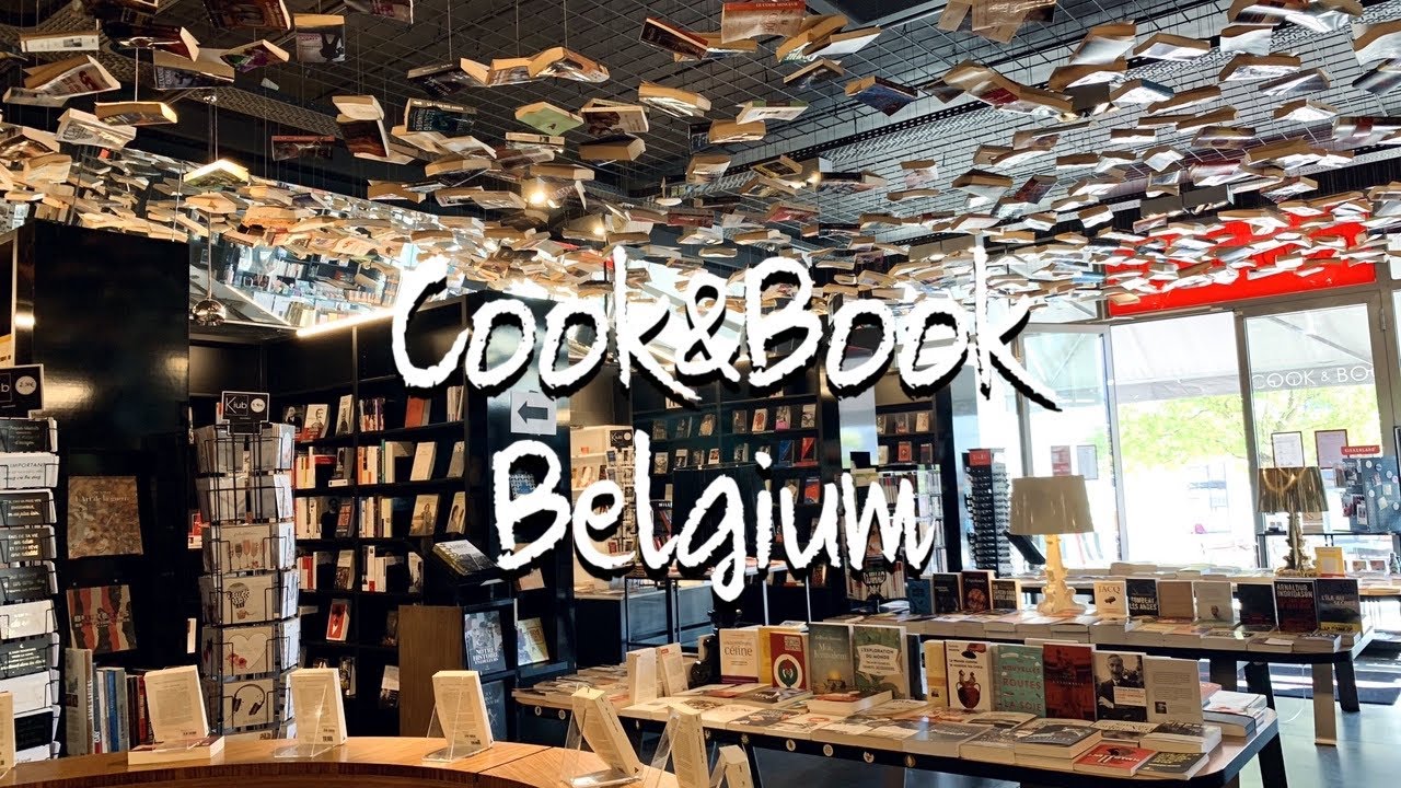 Cook & Book bookstore in Belgium - YouTube
