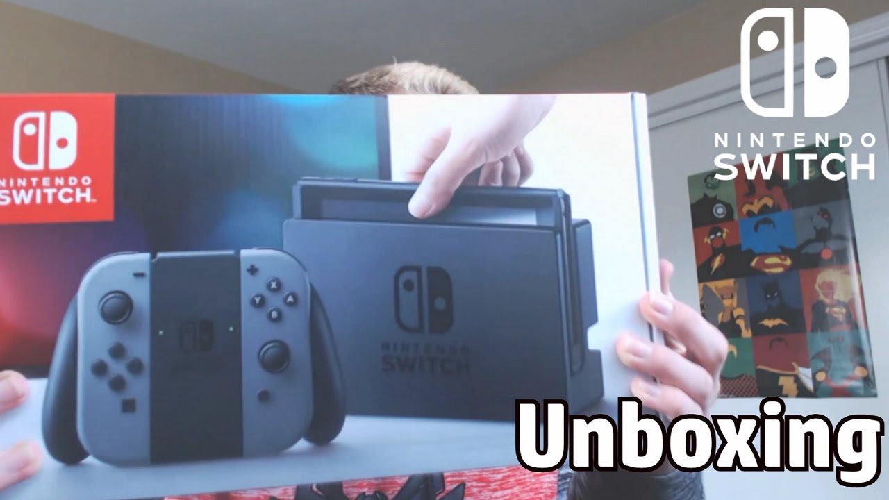 The Nintendo Switch (Unboxing) - YouTube