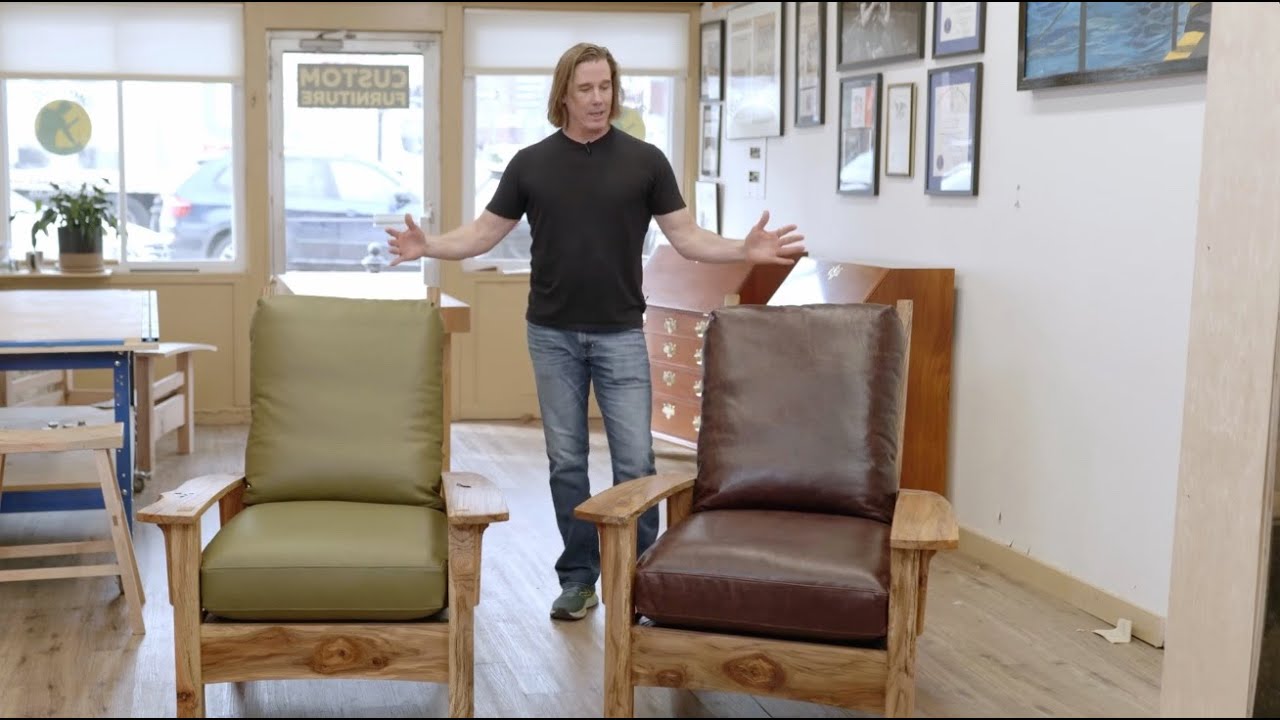 Morris Chair Build by Tommy Mac, Wicked Smaht Woodworking. - YouTube