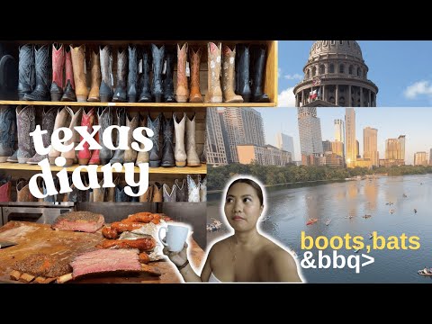 pinay in new york goes to texas ~ best bbq in my life, boots shopping and bat chasing + food recos