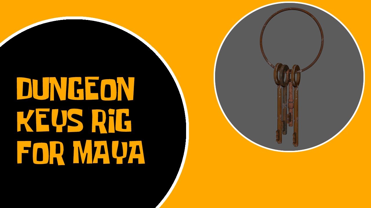 Dungeon Keys Rig for Maya - YouTube