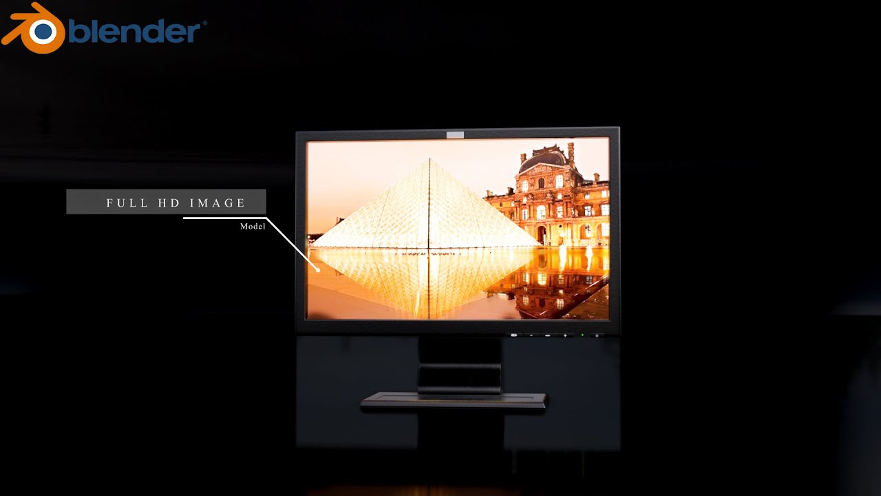 Monitor Animation | Blender | Free model - YouTube
