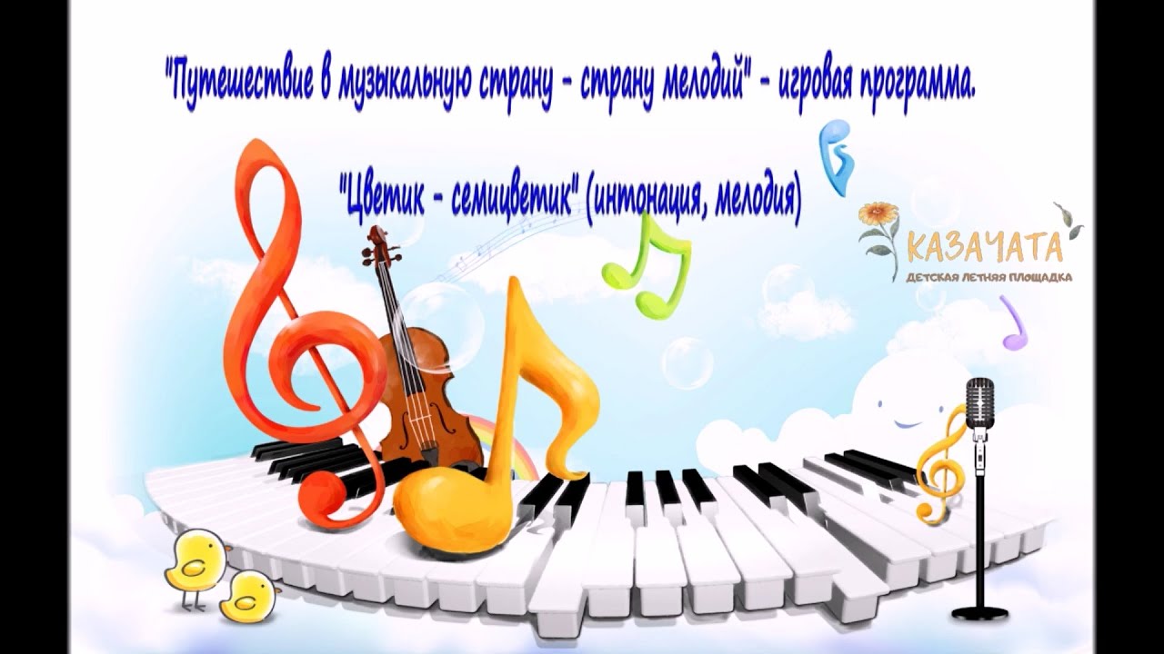 «Путешествие в музыкальную страну – страну мелодий» - YouTube