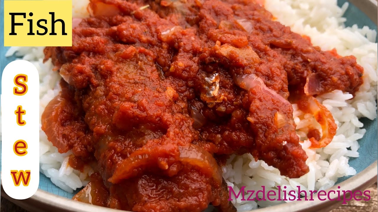A Simple Ghanaian Fish Stew | Fish Stew Recipe - YouTube