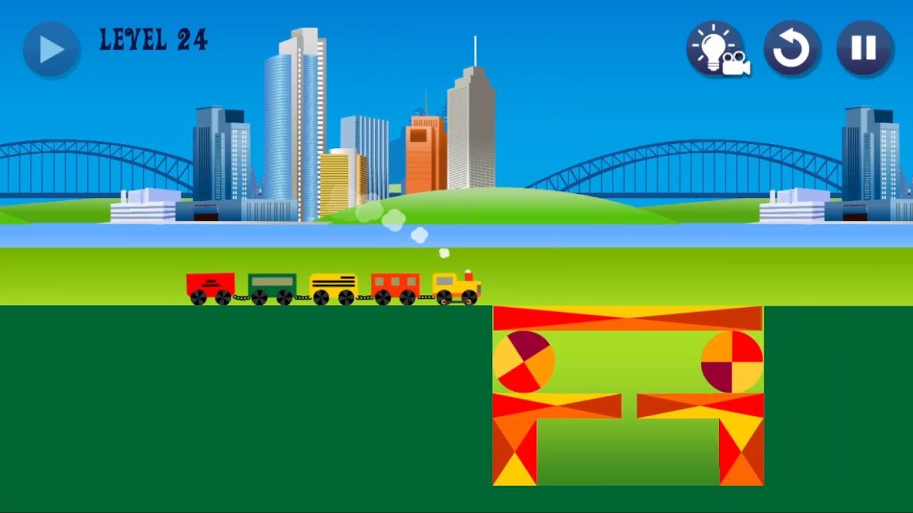 Mini Train game walkthrough level 24 - YouTube