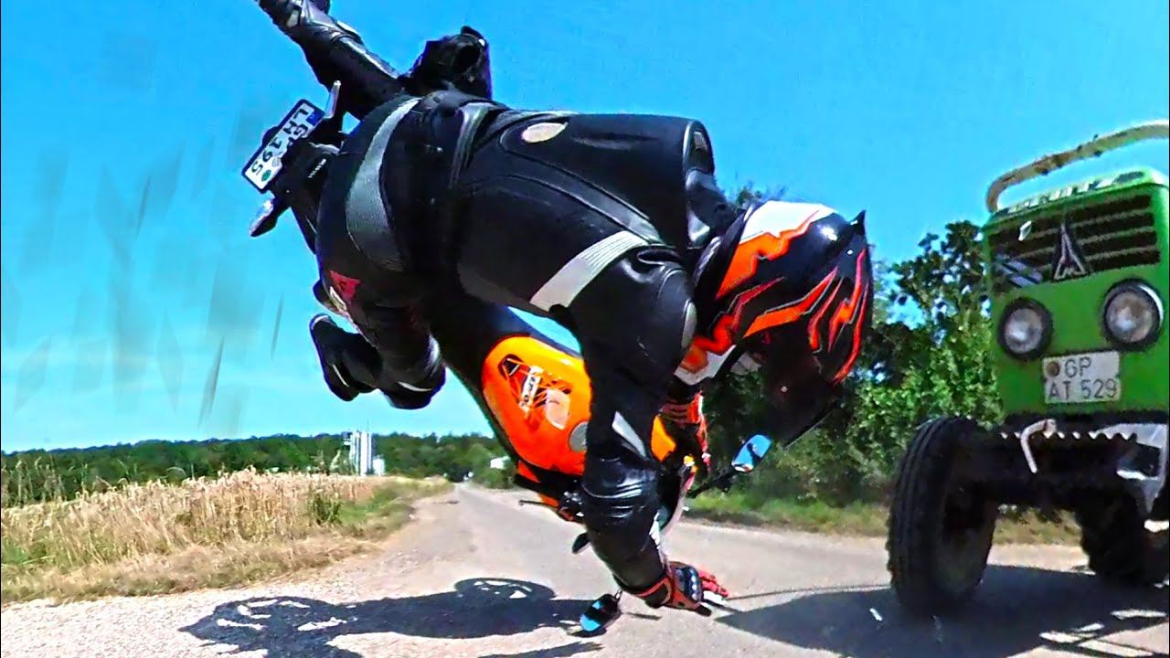 BIKER LAUNCHED INTO THE AIR - Crazy & Hectic Motorcycle Moments 2024 ...