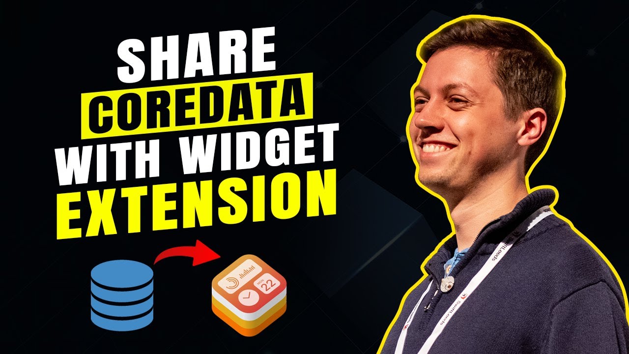 Share CoreData with Widget Extension - YouTube