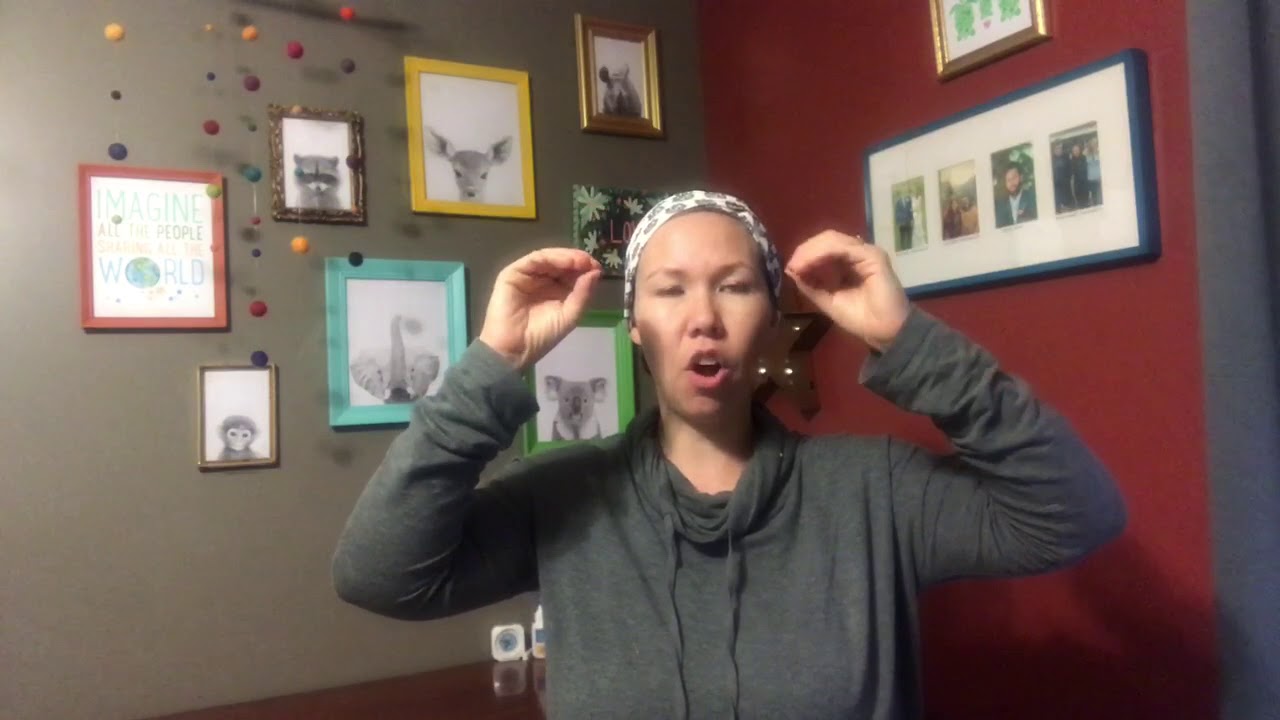 ASL signs for Brown Bear, Brown Bear, What Do You See? - YouTube