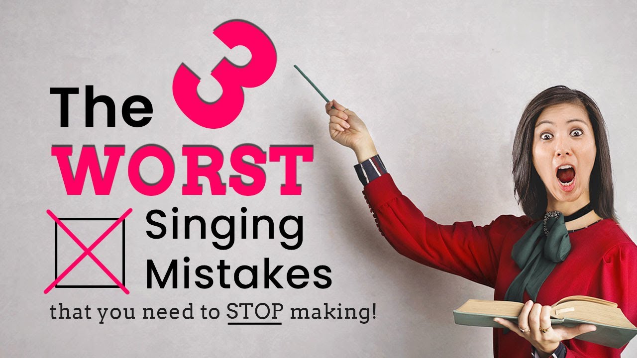 The MOST COMMON Singing Mistakes! (And how to fix them) - YouTube