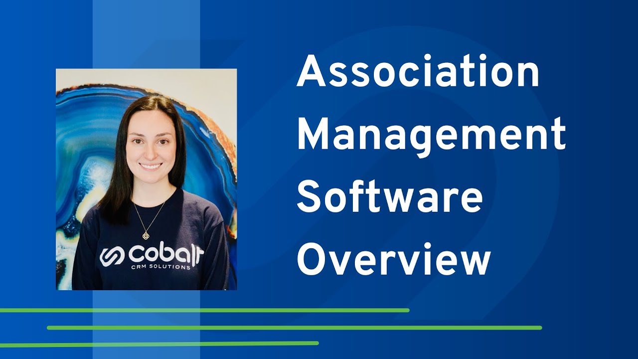 Association Management Software Overview - YouTube