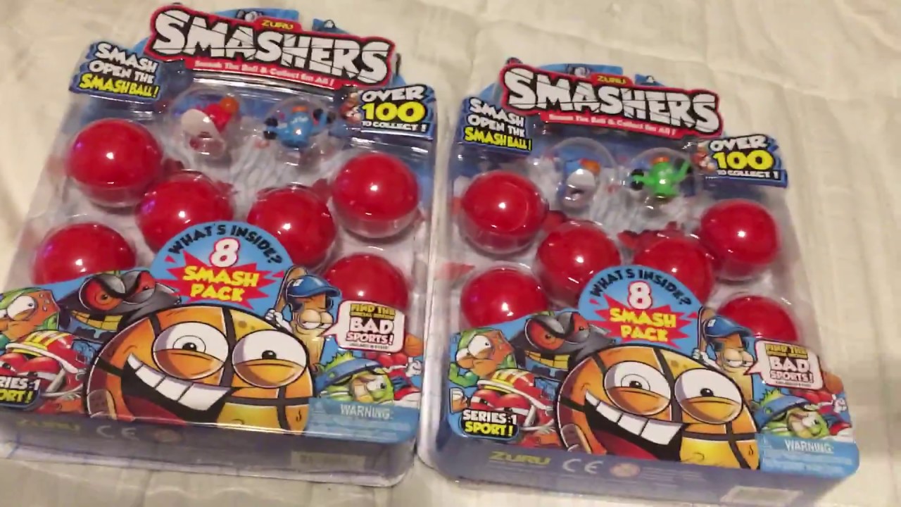 SMASHERS! Series 1, Round 6! SPORTS Smashies! - YouTube
