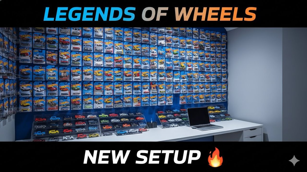 LEGENDS OF WHEELS 🔥 | My New Hot Wheels Wall Setup & Collection Tour ...