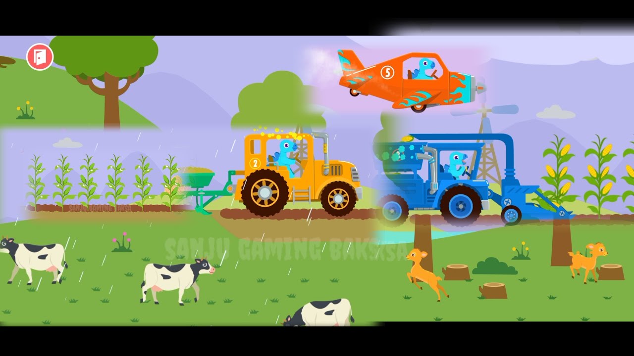 Farming simulator gameplay | tractor farming game - YouTube