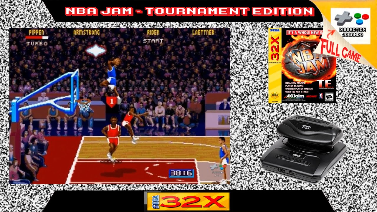 NBA Jam: Tournament Edition - 32X [Longplay] - YouTube