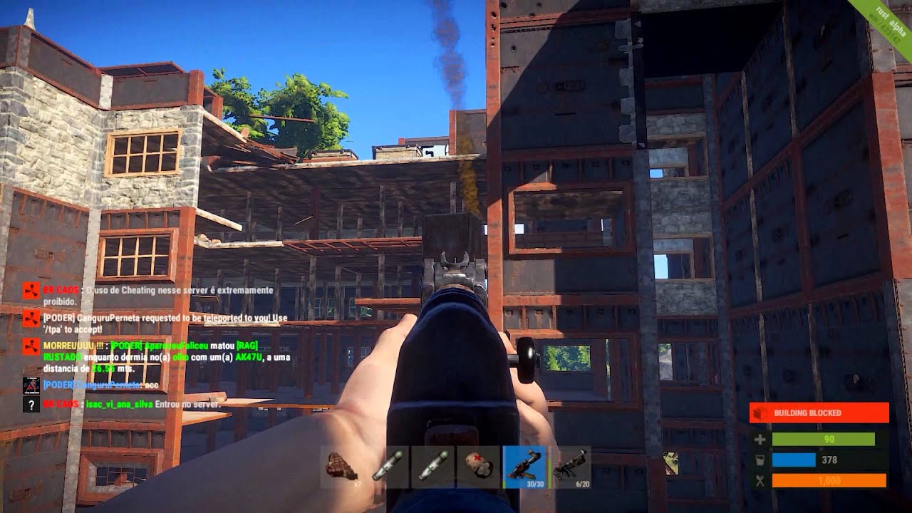 RUST 8° EP Mega Invasão Clan PODER & MK VS RAG (Servidor BR CAOS ...