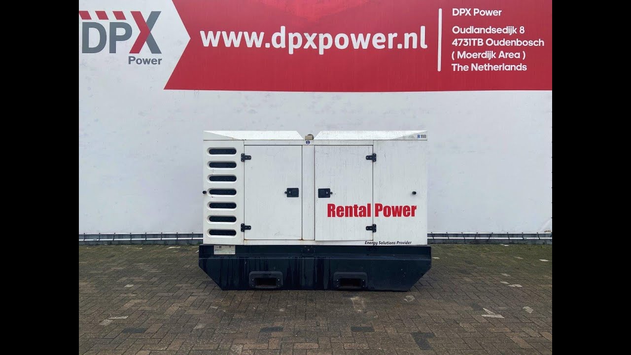 DPX Power: SDMO R110C3 - John Deere - Stage IIIA - Generator Set - DPX ...
