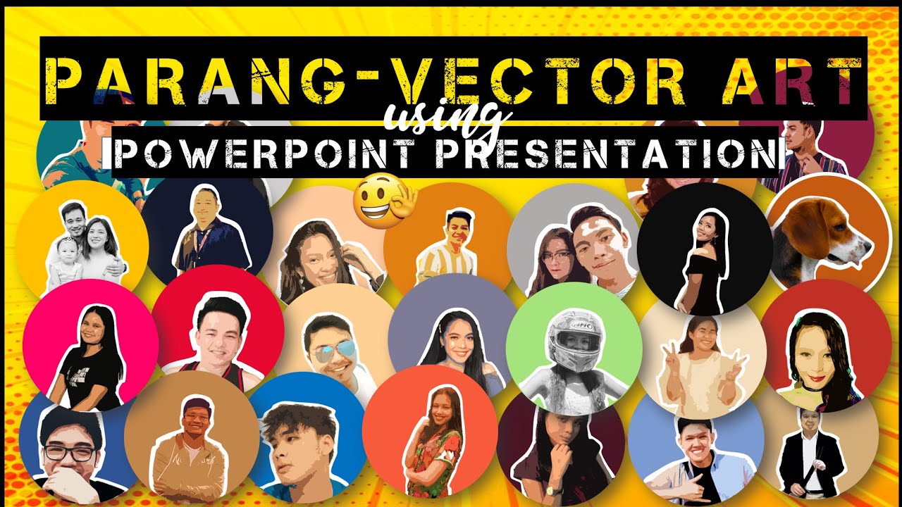 HOW TO CREATE PARANG-VECTOR ART USING POWERPOINT PRESENTATION| - YouTube