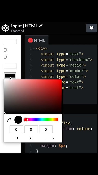 Html Input Typeshtml Coder Htmltutorial Css Html5 Input Typebeat Htmlcss