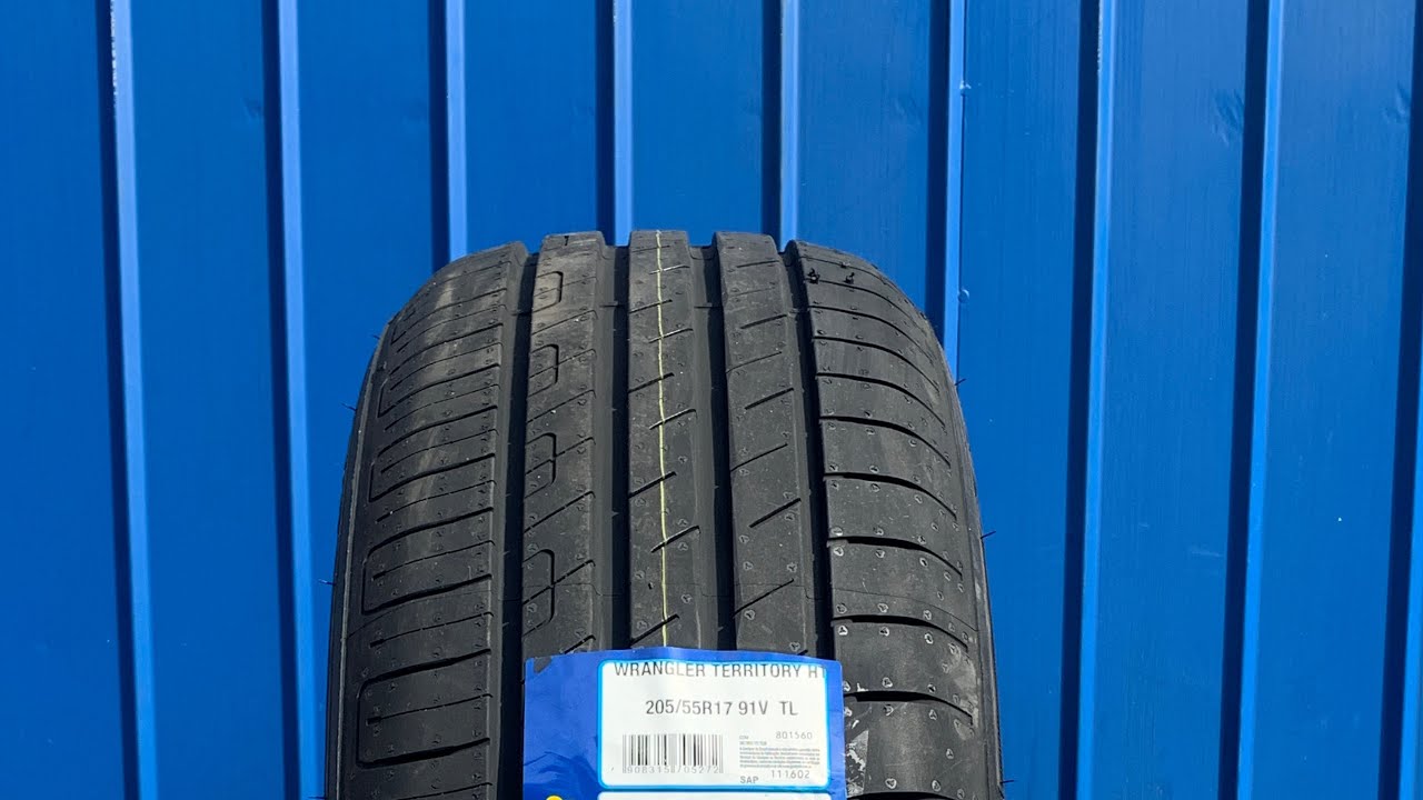 PNEU 205/55R17 91V WRANGLER TERRITORY HT GOODYEAR - YouTube