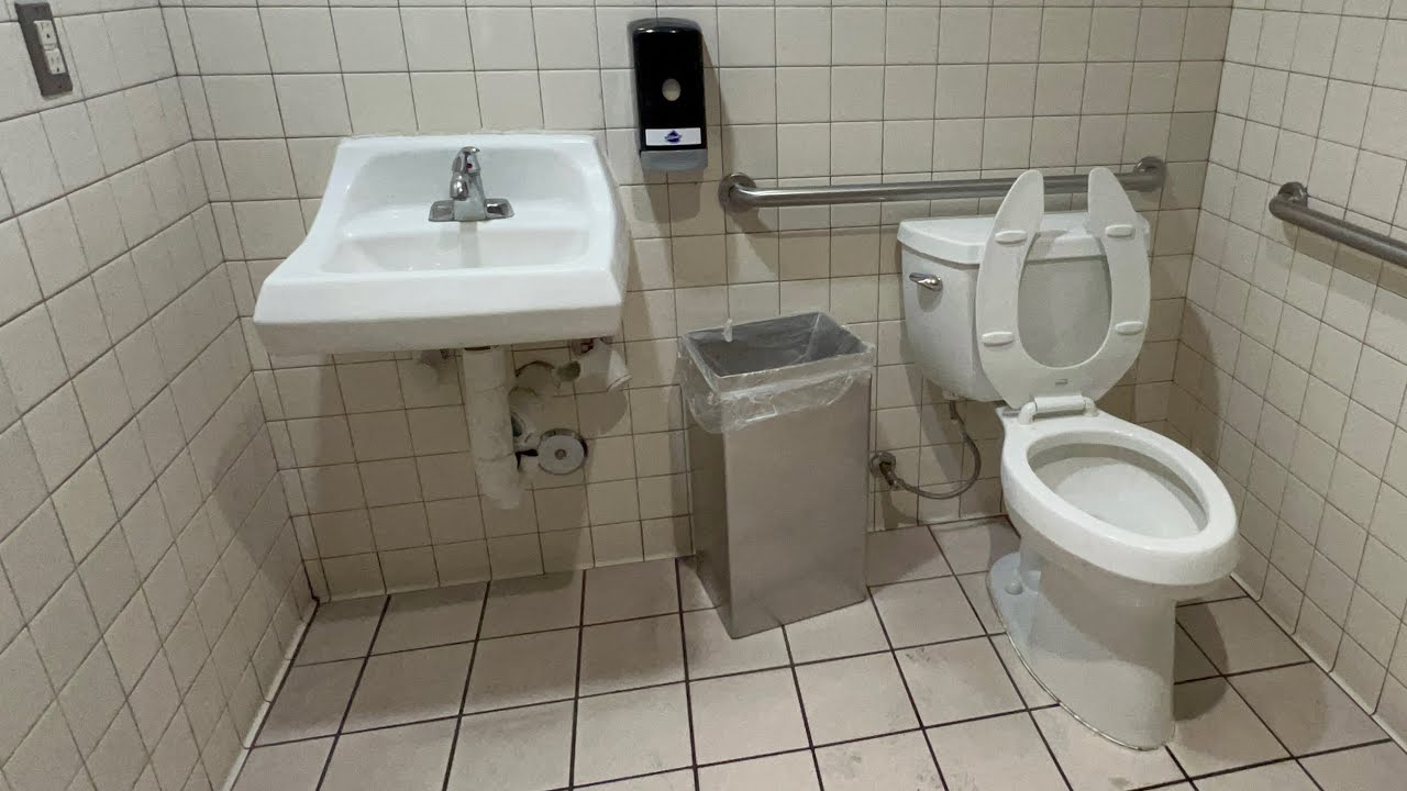 Kohler Toilet Flush in All Gender Restroom | Panda Express, Alhambra ...