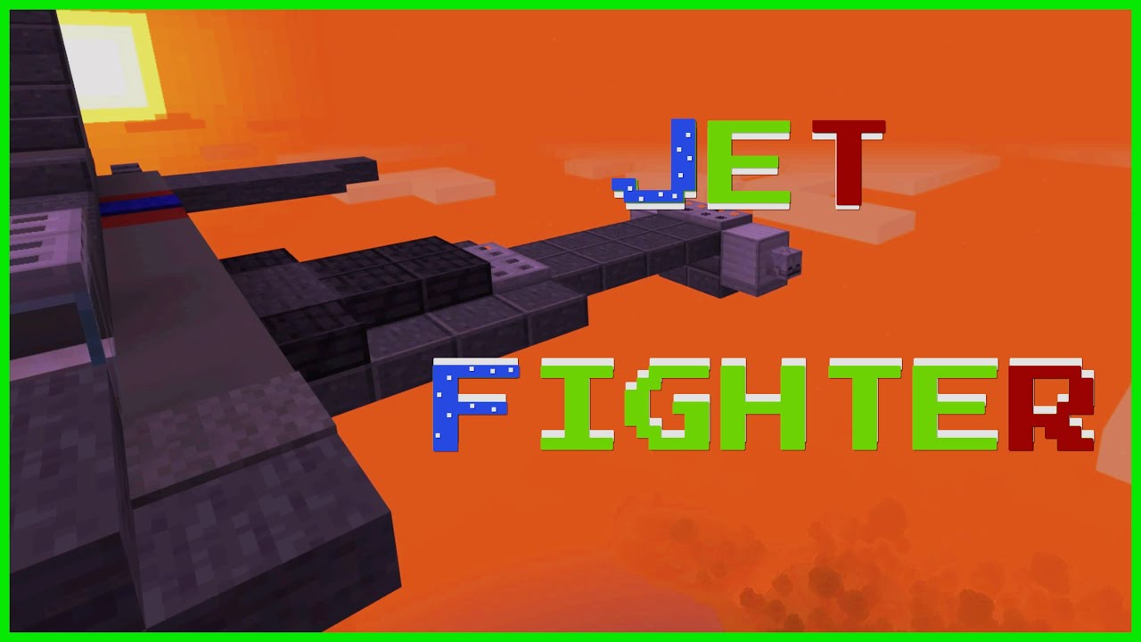 Minecraft | Fallout 3 Jet Fighter - YouTube