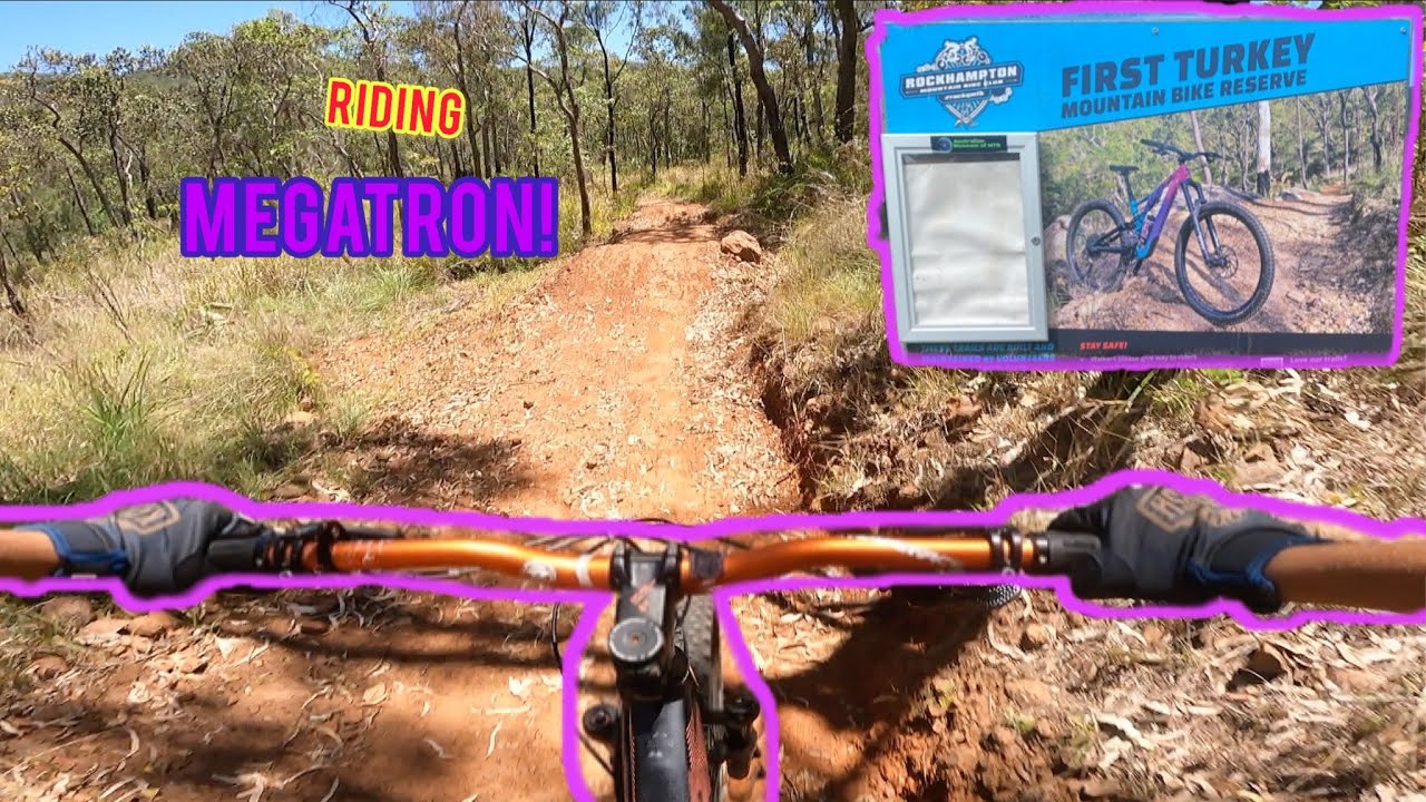 RIDING MEGATRON - Rockhampton first turkey MTB park - YouTube