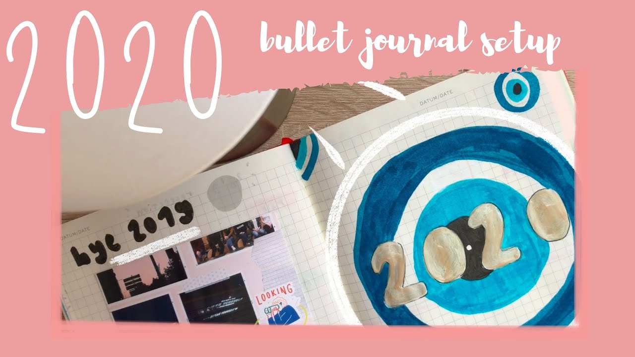 2020 Bullet Journal Setup (Nail Polish On My Journal?!) - YouTube