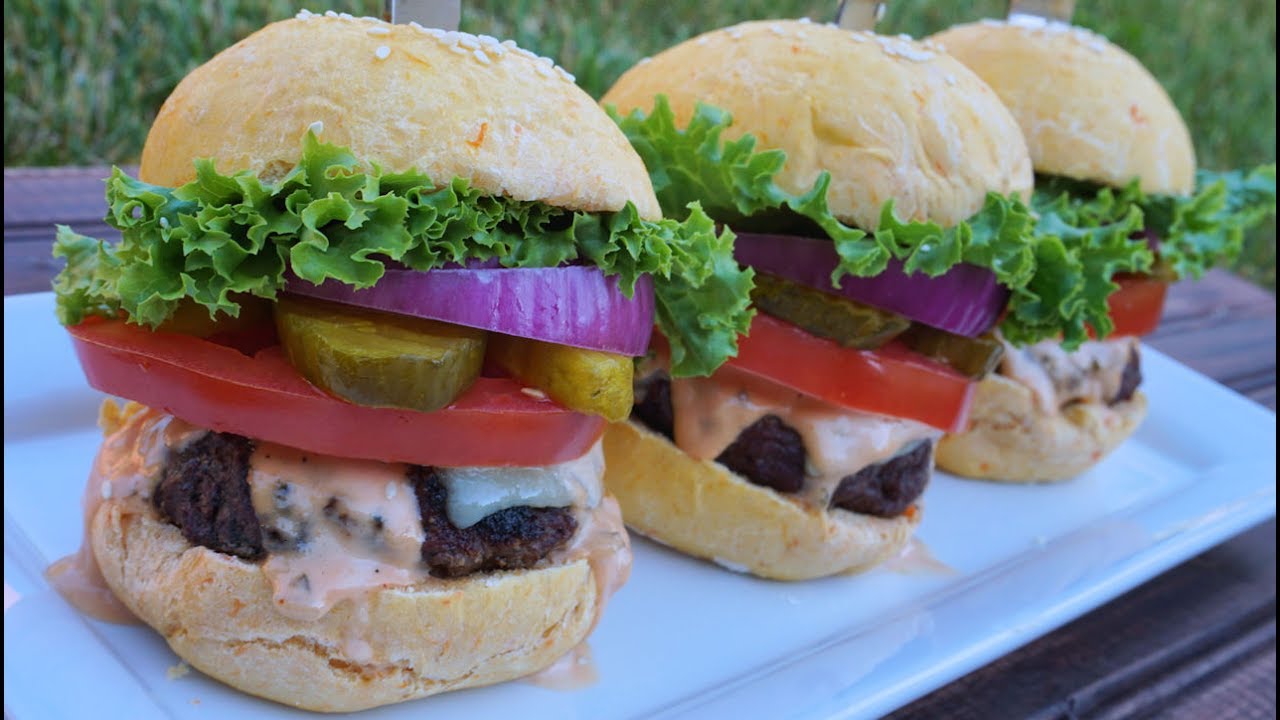 Best Beef Burgers with Homemade Burger Sauce | Episode 111 - YouTube