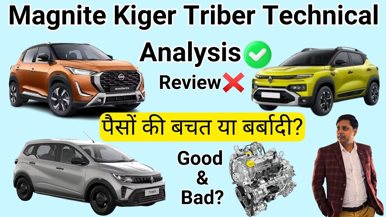 Renault Kiger, Triber & Nissan Magnite Engine Explained 🔧 | Platform ...