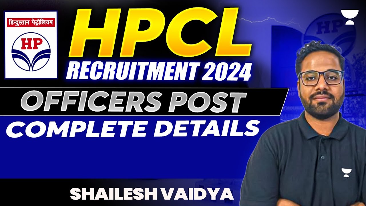 HPCL RECRUITMENT👮‍♂️Officers Post | Complete Details Recruitment ...