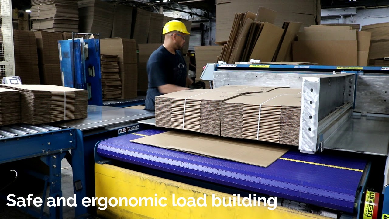 Systec Conveyors - FastStack Load Former - Product Testimonial - YouTube