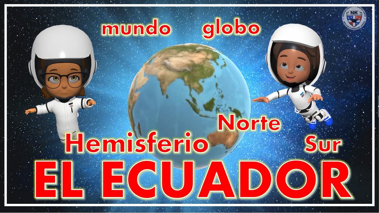 Los Hemisferios Norte y Sur. La Línea del Ecuador - YouTube