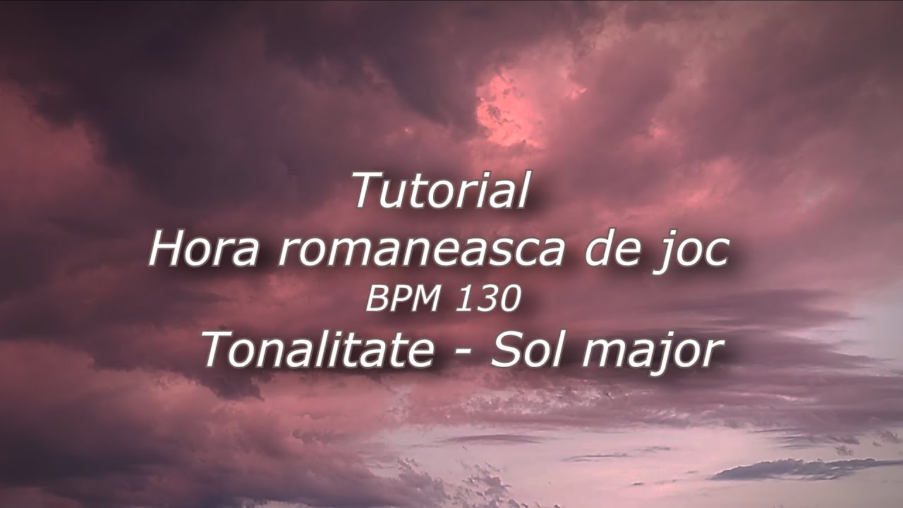 Tutorial Hora romaneasca de joc - ABCDLF - Abecedar de Lautarie si Folclor - YouTube