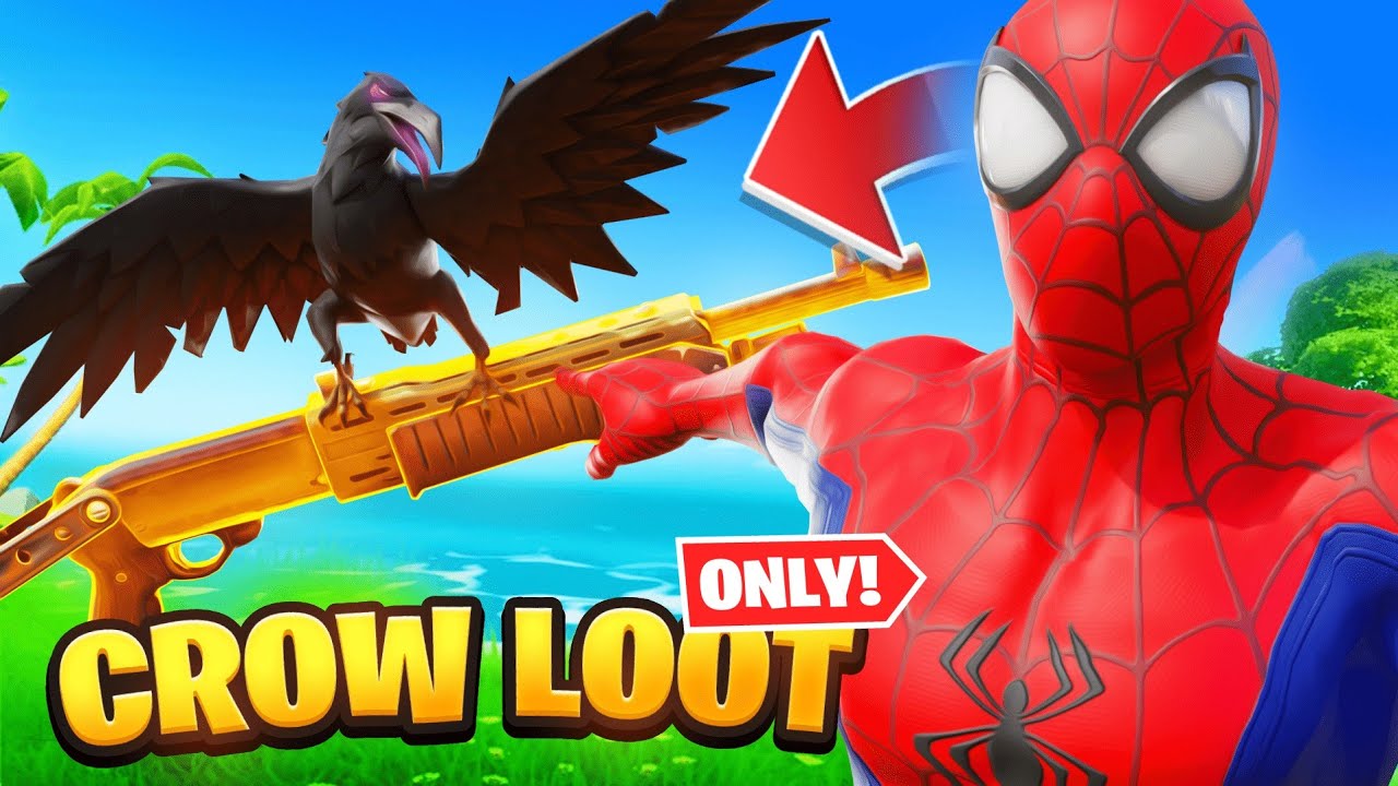 The CROW LOOT *ONLY* Challenge in Chapter 3! (Fortnite) - YouTube