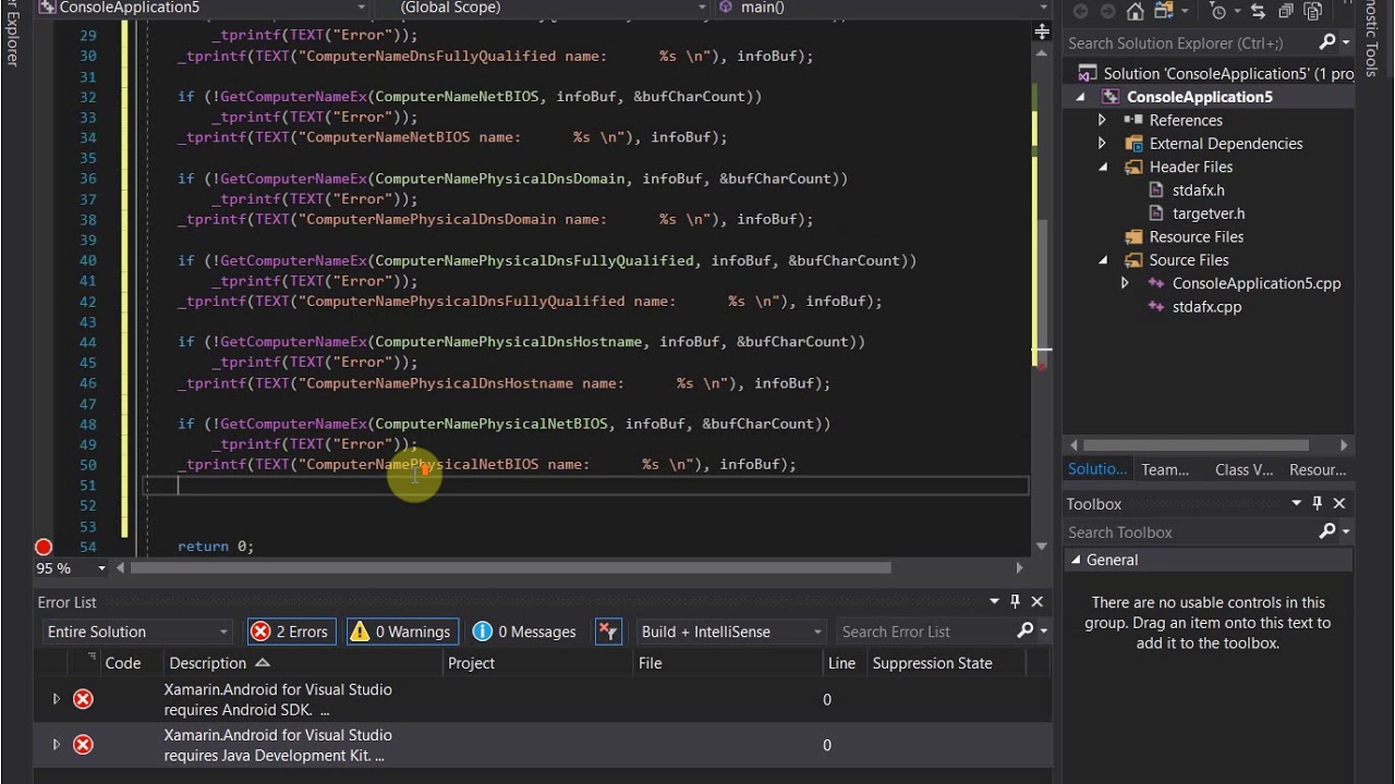 Win32 API - GetComputerNameEx - YouTube