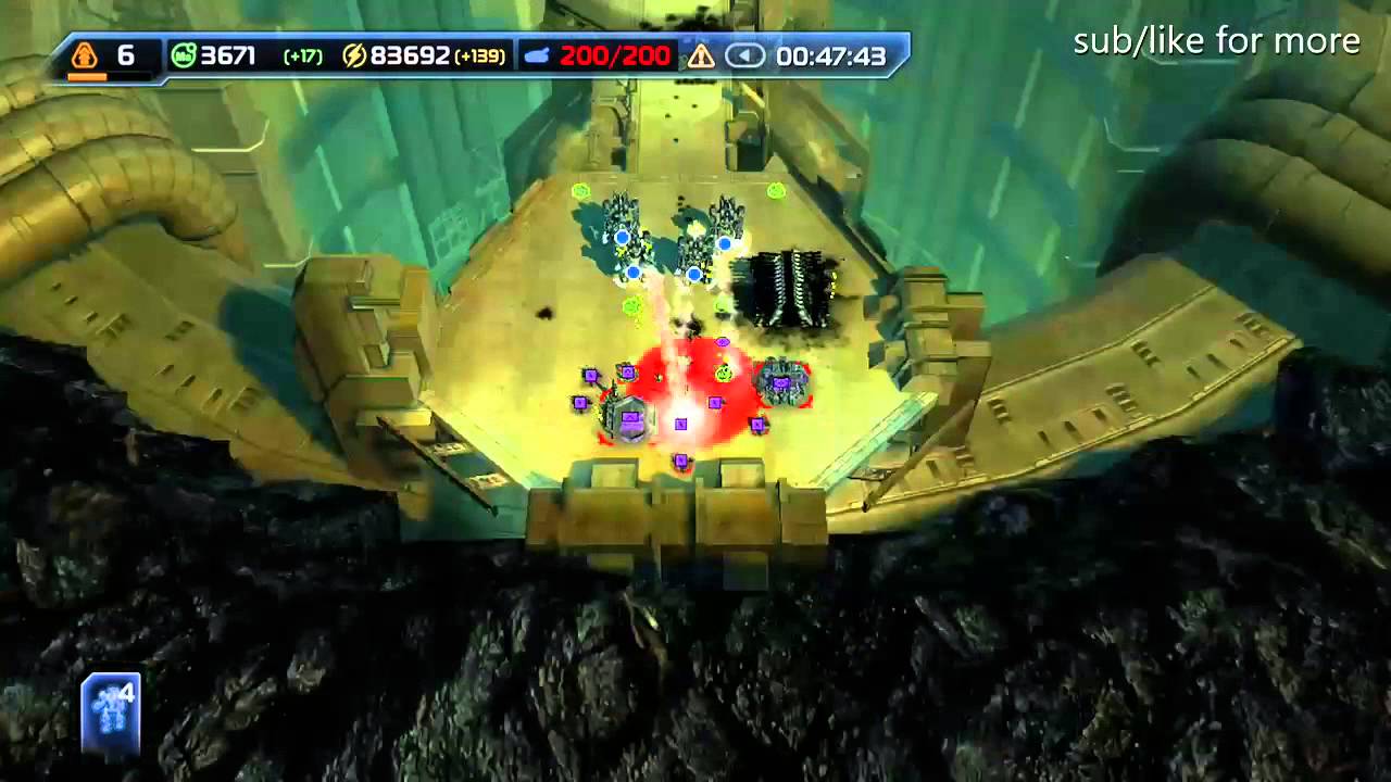 Supreme Commander 2 King Kriptor Vs Cybosarnus Rex - YouTube