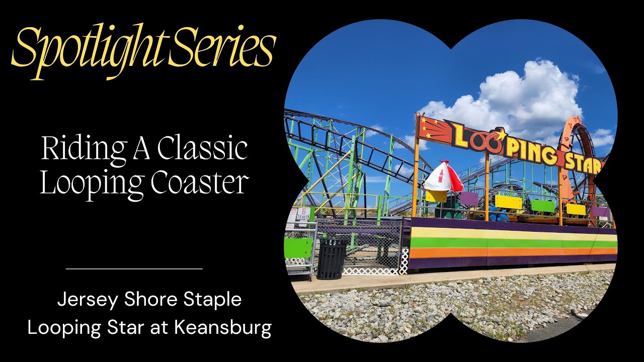Discover the Iconic Looping Star at Keansburg Amusement Park - YouTube