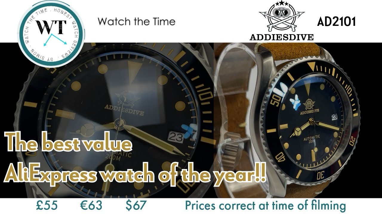 Addiesdive (AD2101) | The BEST Value ALIEXPRESS Watch Of The YEAR ...