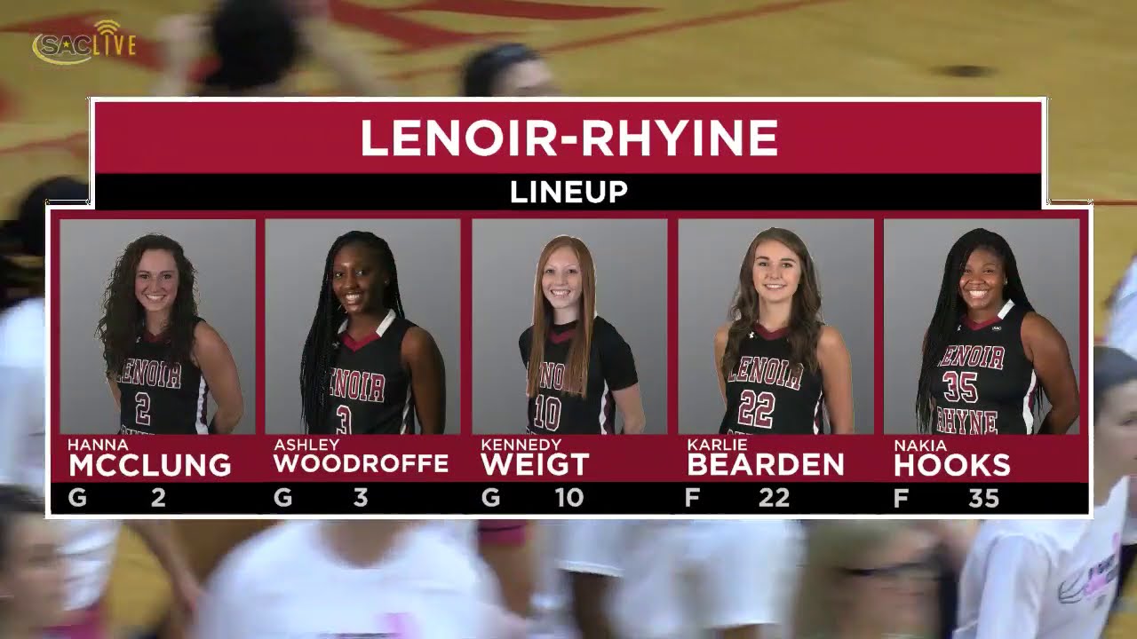 Lenoir-Rhyne Women's Basketball vs. UVA Wise - 2/19/20 - YouTube