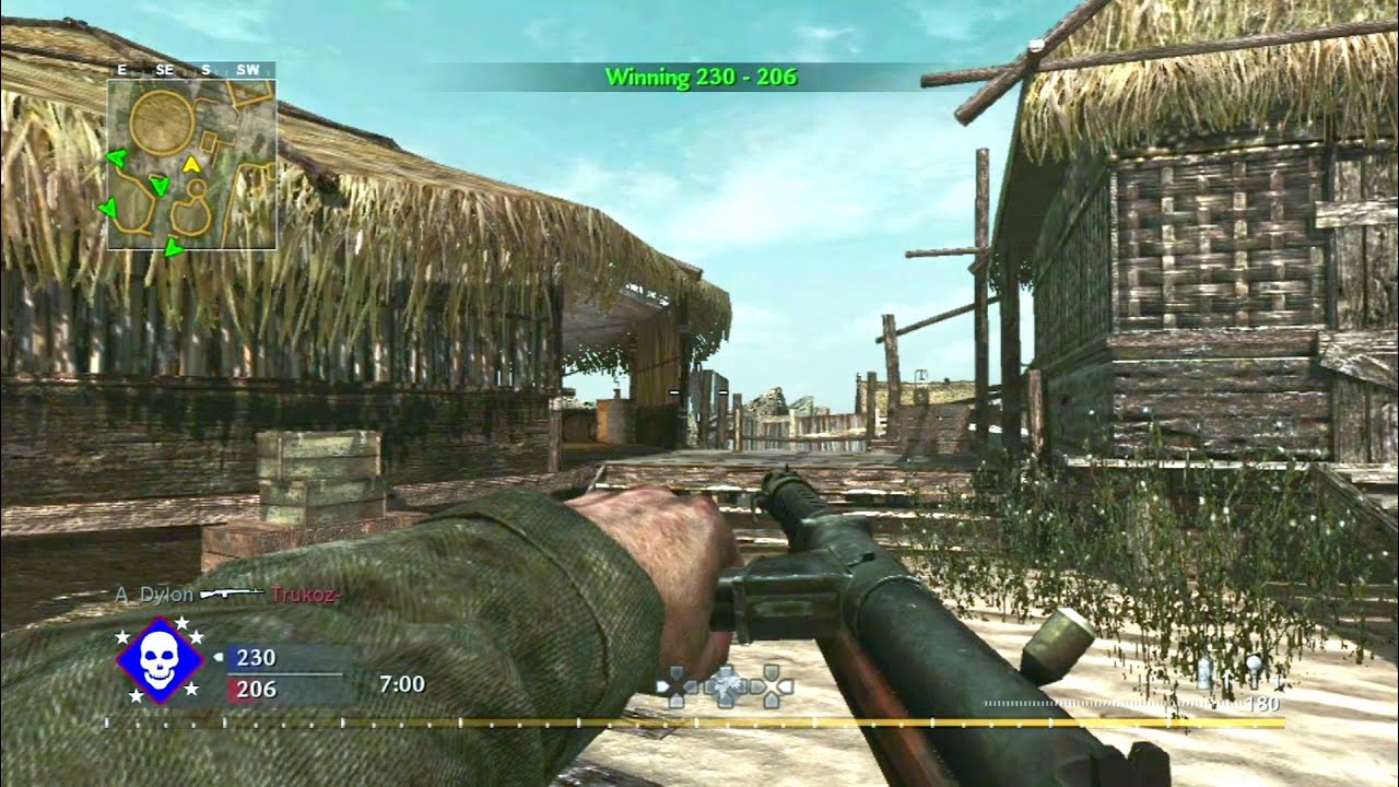Call of Duty: World at War | PS3 | Multiplayer Gameplay - YouTube