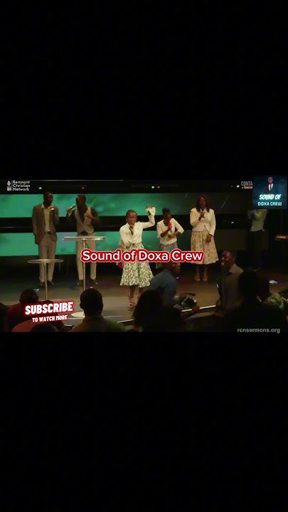 Just Dance for 40 seconds with the Doxa Crew #soundofdoxacrew #apostlearomeosayi #rcn - YouTube