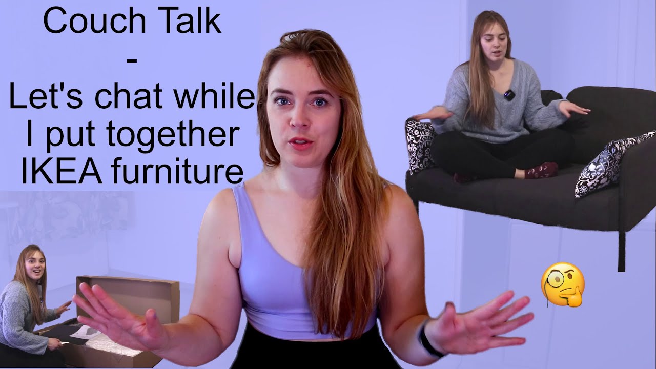Let's Chat & Build A Couch With Me | Hang Out | Q&A | Vlog - YouTube