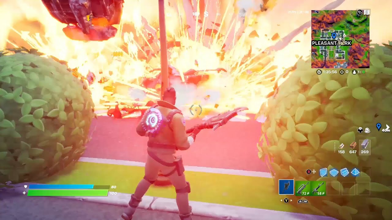 Creating The BIGGEST EXPLOSION In Fortnite - YouTube
