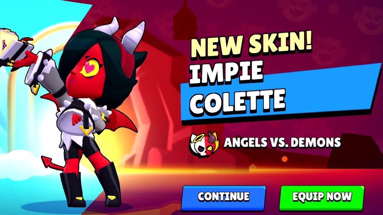 New SKIN: "IMPIE" COLETTE (Angels V.S Demons) - YouTube