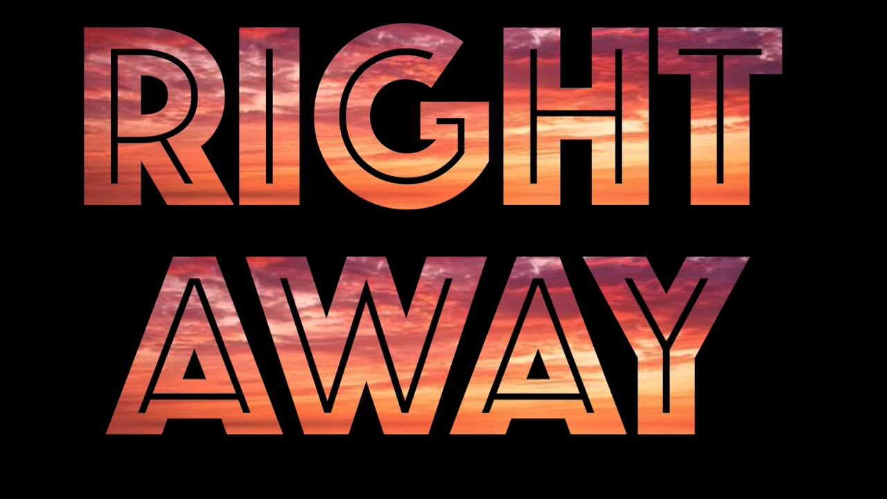 SUPER GIRL - Right Away (Official Lyric Video) - YouTube