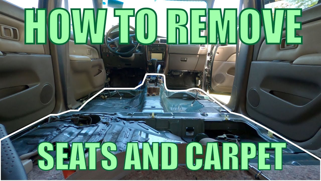 How To Remove Seats, Carpet, Center Console - 3rd Gen Toyota 4runner ...