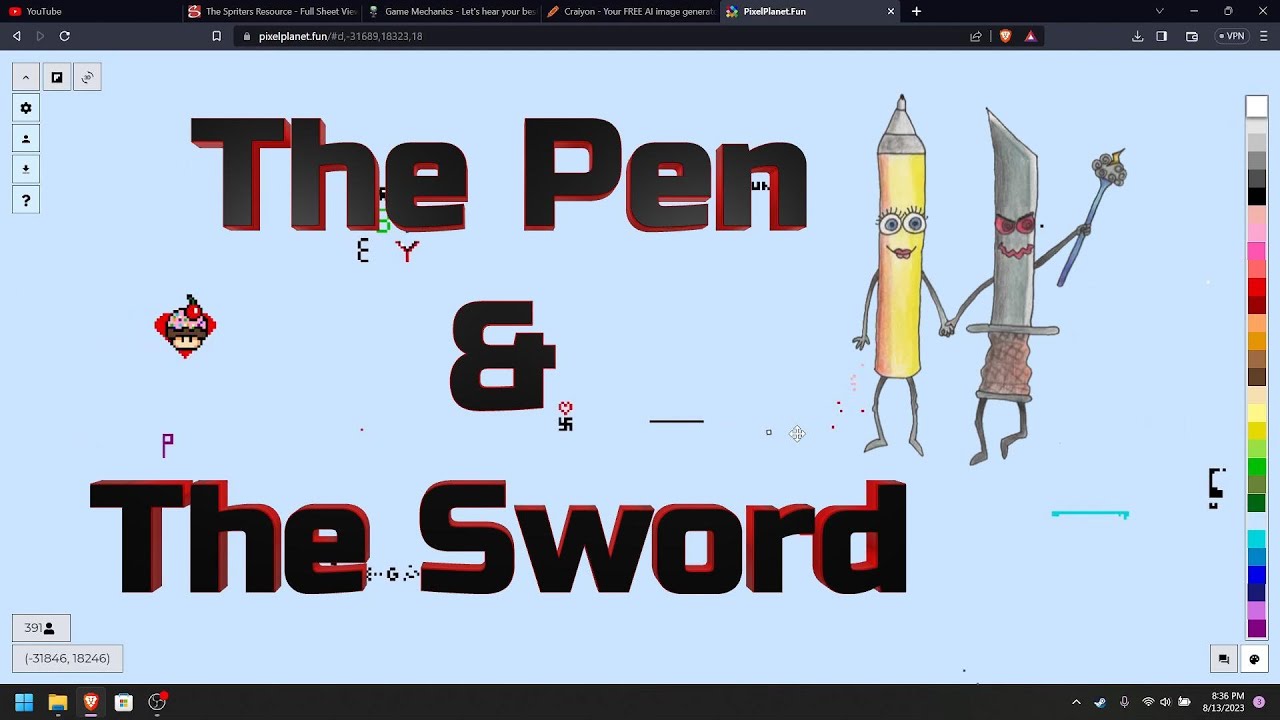 The Pen And The Sword - YouTube
