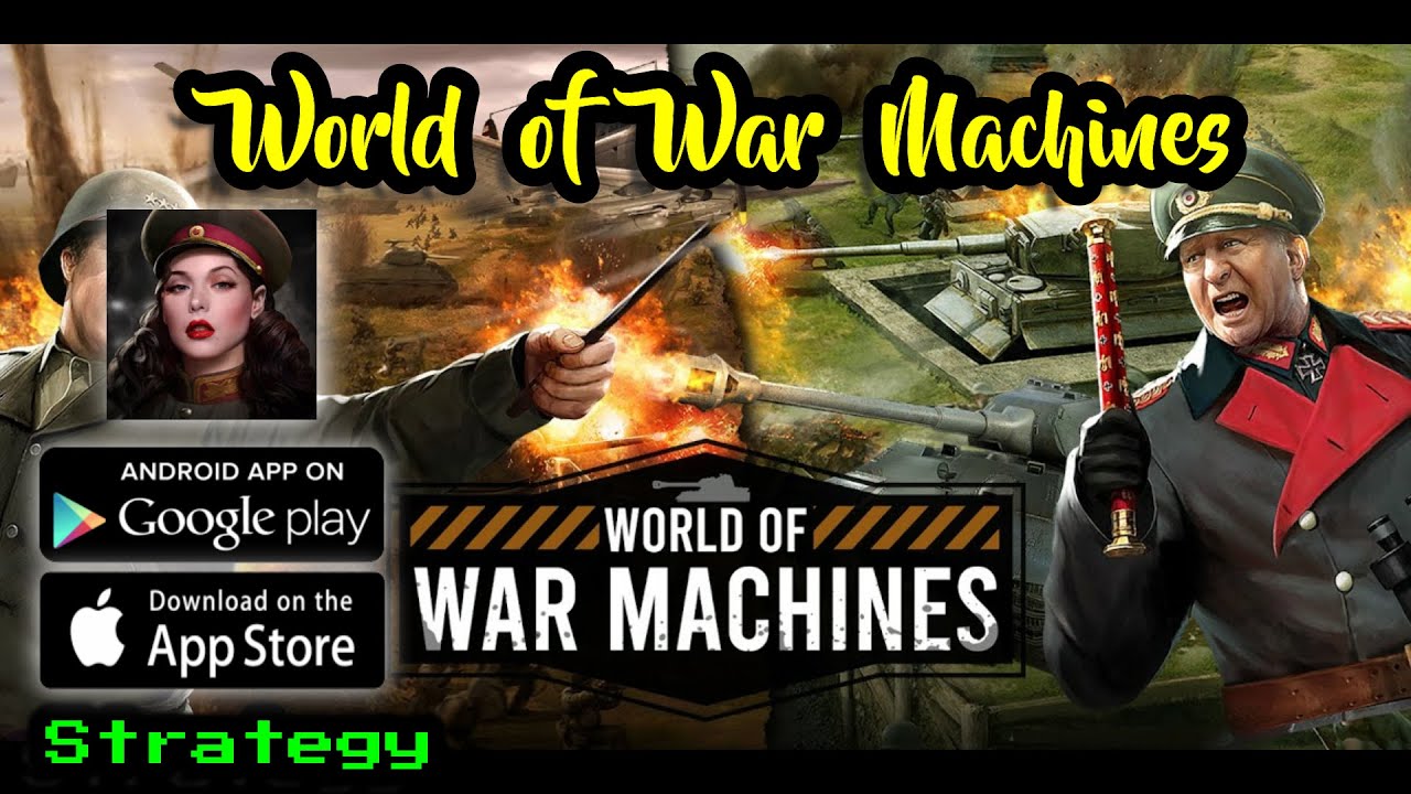 World of War Machines - WW2 Strategy Game Gameplay (Android) - YouTube